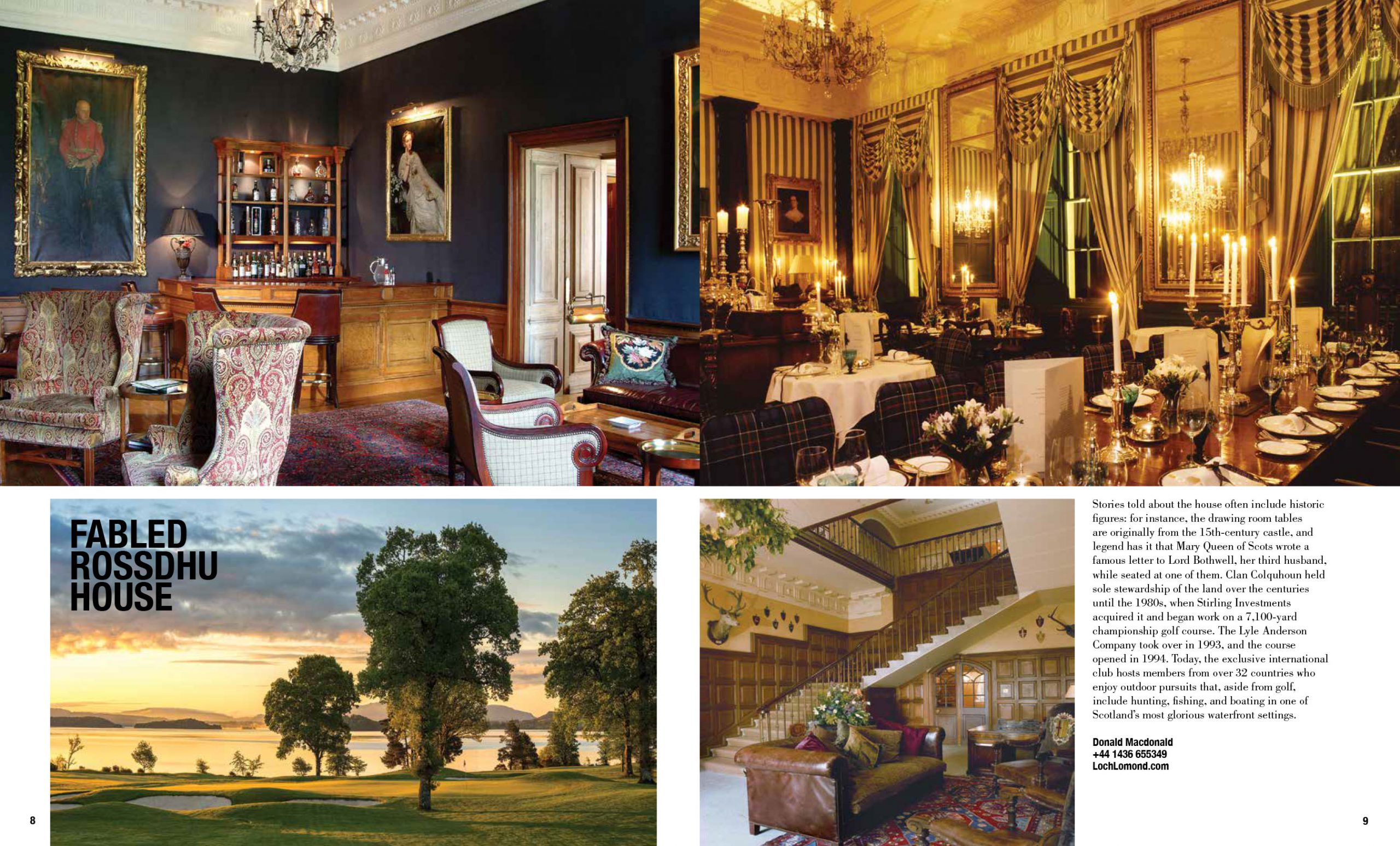 Rossdhu House | Leading Estates of the World